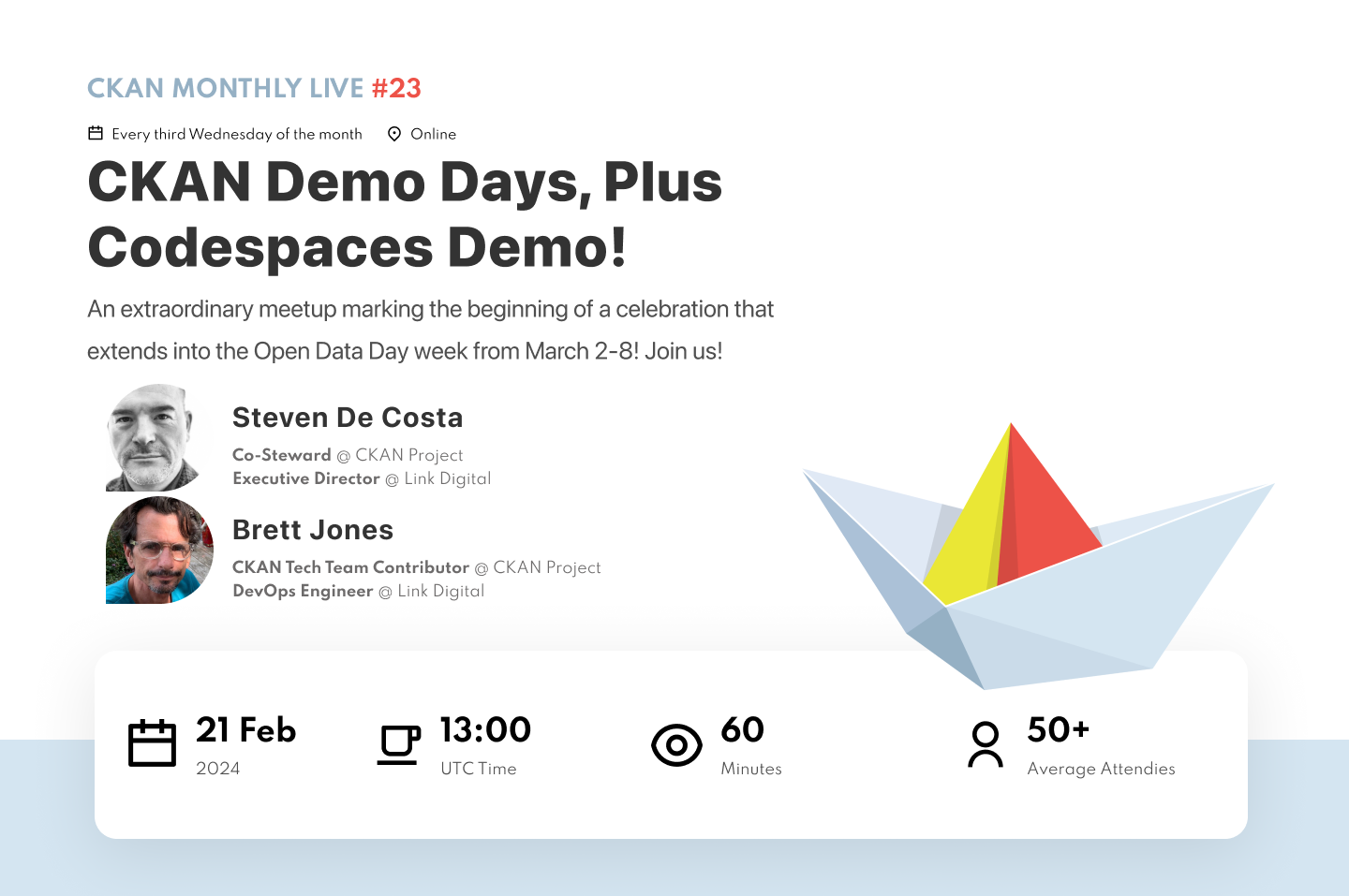 CKAN Demo Days, Plus Codespaces Demo!