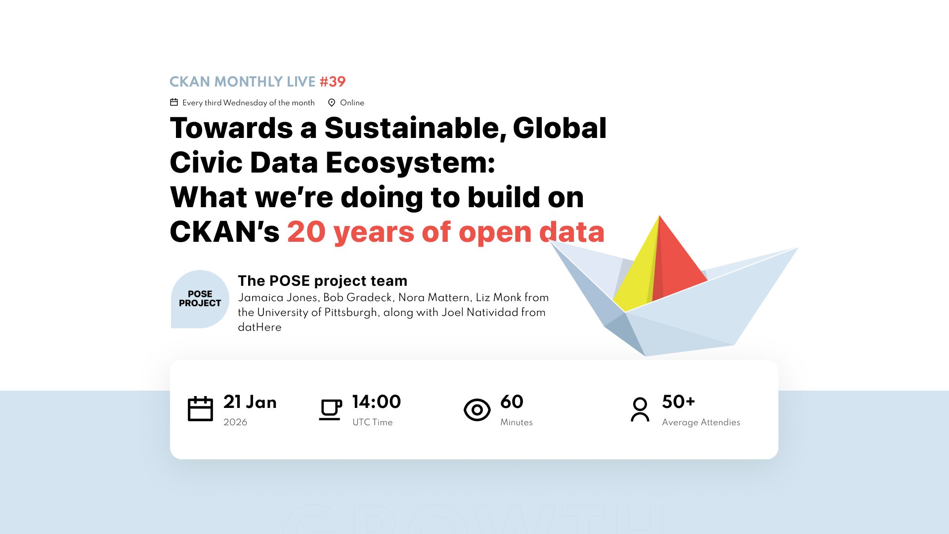 CKAN at 20: Community Updates and 2026 Plans | CKAN Monthly Live